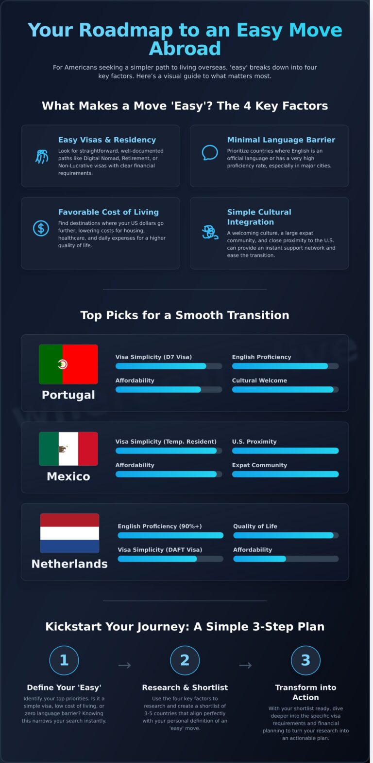 Where Can Americans Move To Easily? 10 Countries for a Simple Move ...